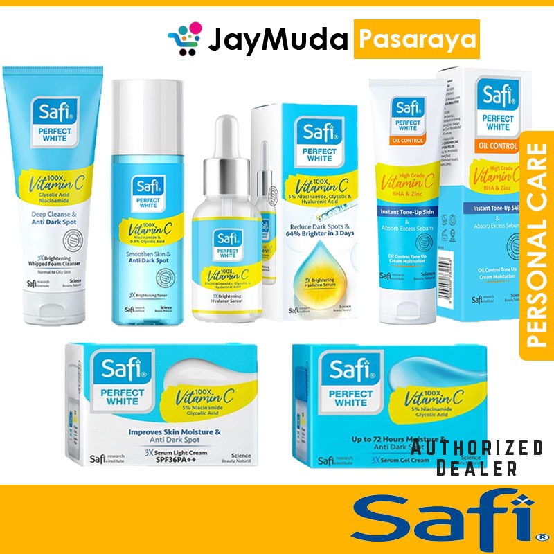 Safi Perfect White Skin Care Premium Full Priority Set VitaminC ...
