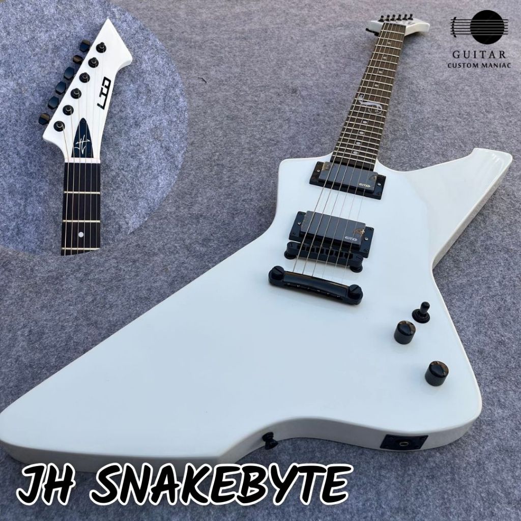 GCM Custom Made JH Snakebyte Electric Guitar Custom Maniac (Oversea ...