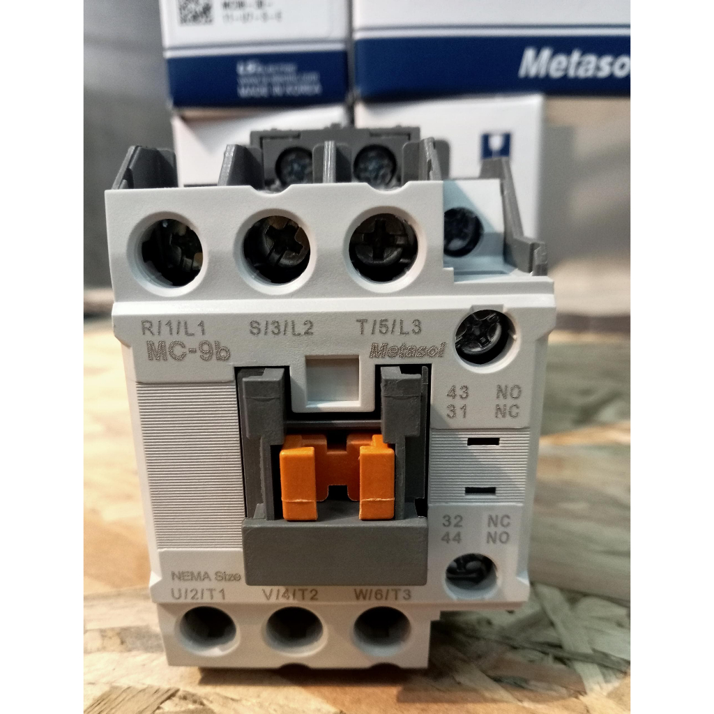 LS MC-9b 1a1b Metasol Magnetic Contactor 3Pole AC240V | Shopee Malaysia