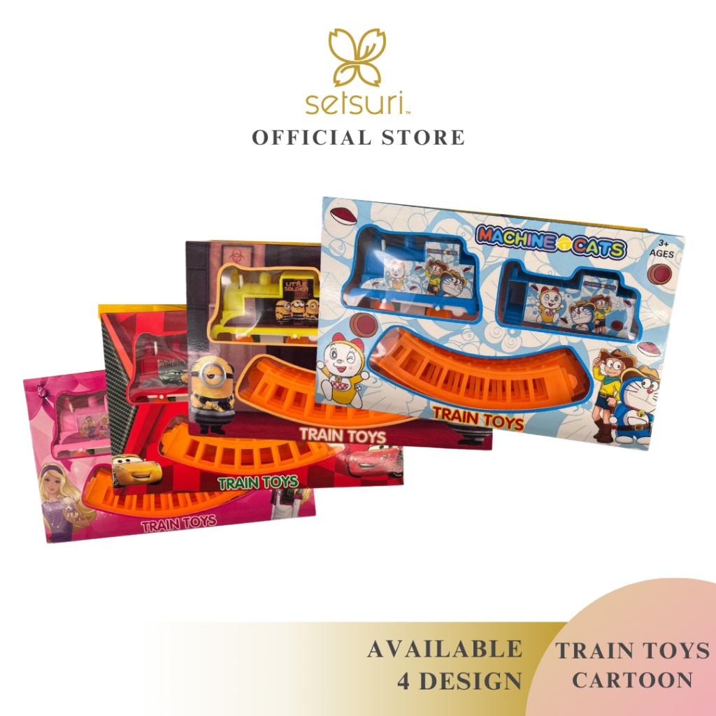 TRAIN TOYS FAMOUS CARTOON FOR KIDS | TOY TRAIN SET | MAINAN KERETA API ...