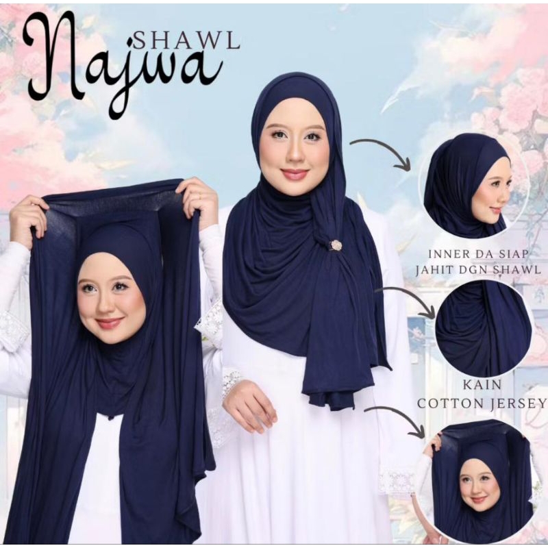 Inner neck Shwal material Cotton jersey Soft Shwal travel friendly ...