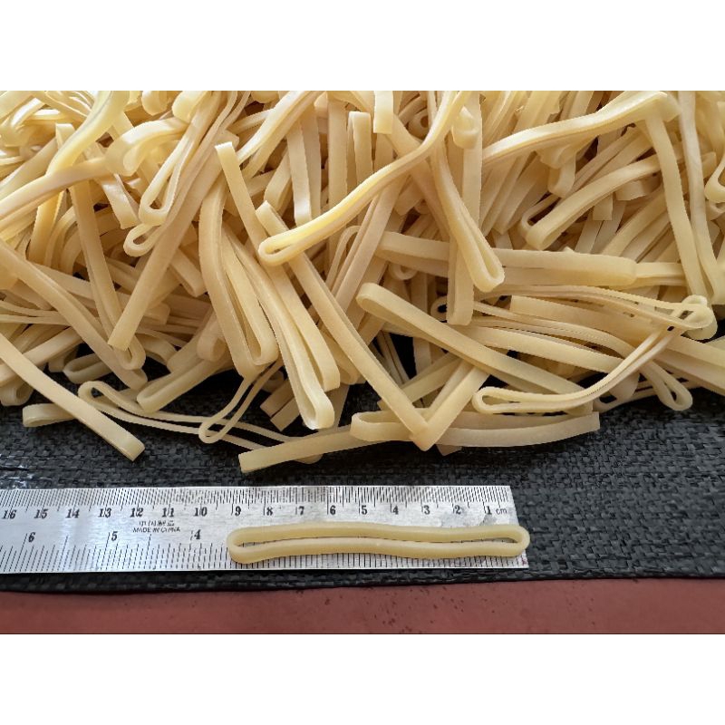 Gelang Getah Lateks utk kilang guna / 工厂打包_专用乳胶圈/Latex Rubber Band for ...