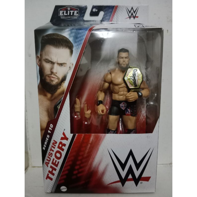 Mattel WWE Elite 110 Austin Theory Wrestling Action Figure | Shopee ...