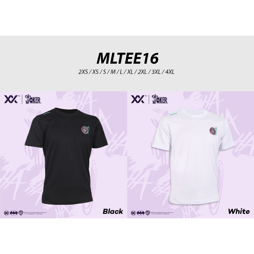 Maxx JOKER Fashion Tee MLTEE16 (2 COLORS) – UNISEX | Shopee Malaysia