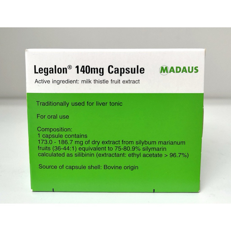 Legalon 140mg Capsule 100’s | Shopee Malaysia