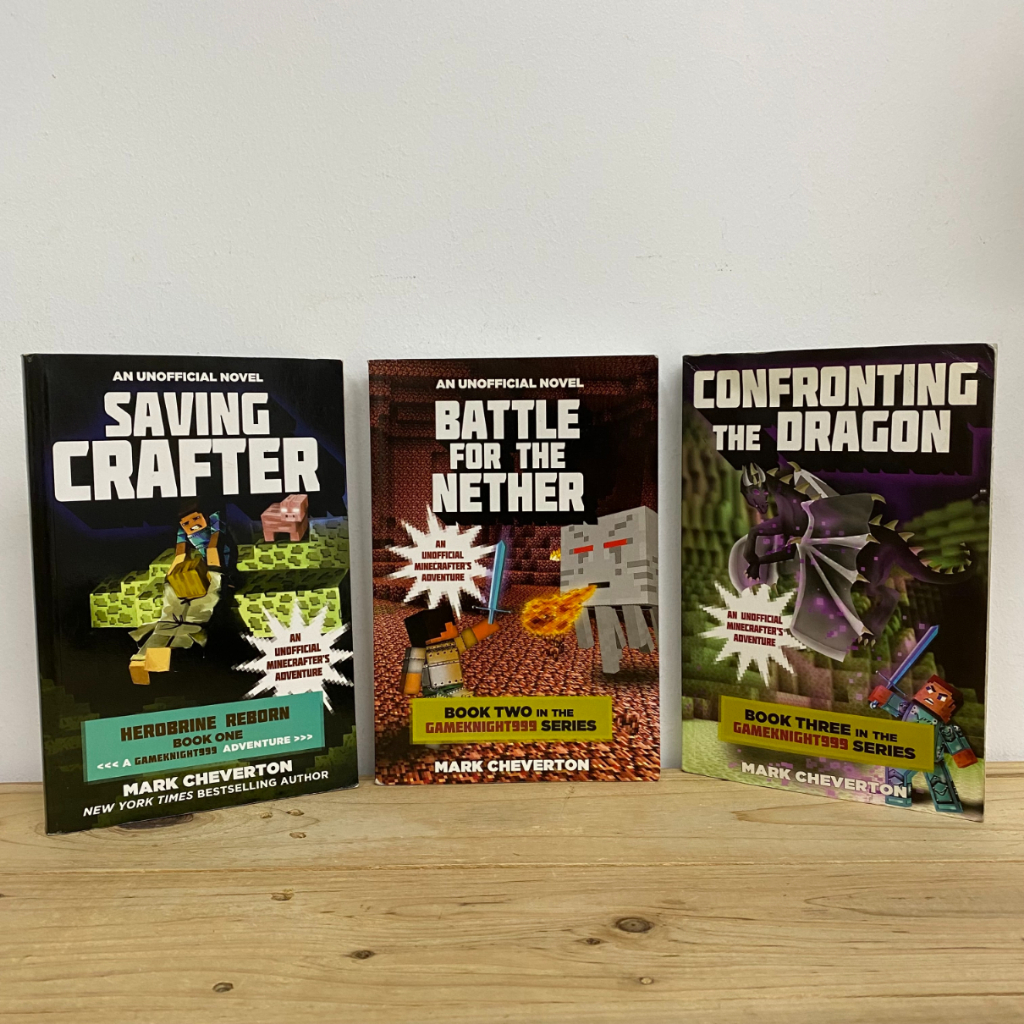 MInecraft Gamers' Books by Mark Cheverton (Preloved) | Shopee Malaysia
