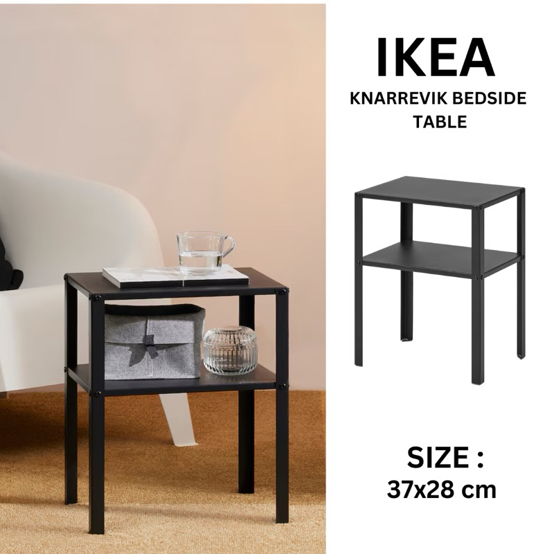 KNARREVIK Bedside Table ( 37x28 cm ) | Shopee Malaysia