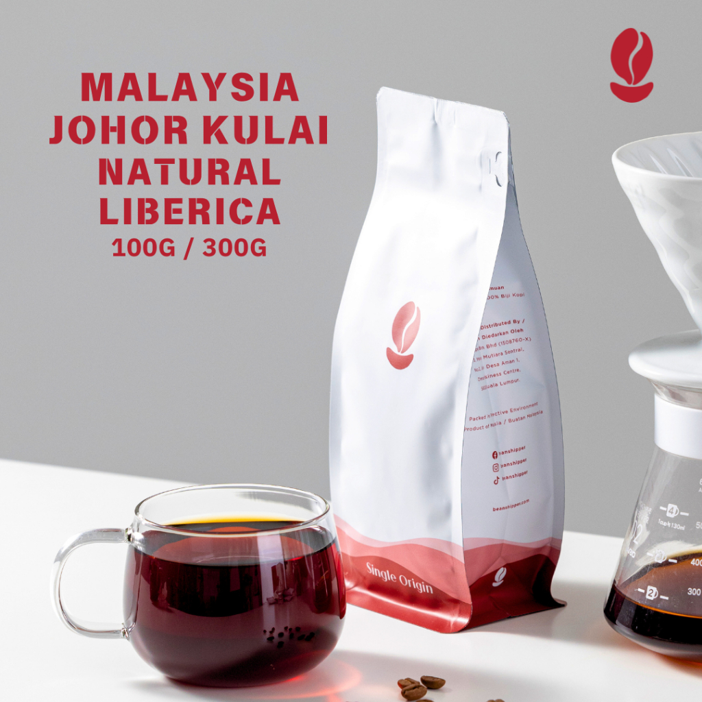 Johor Kulai Natural Processed Liberica Medium Light Roast Specialty ...