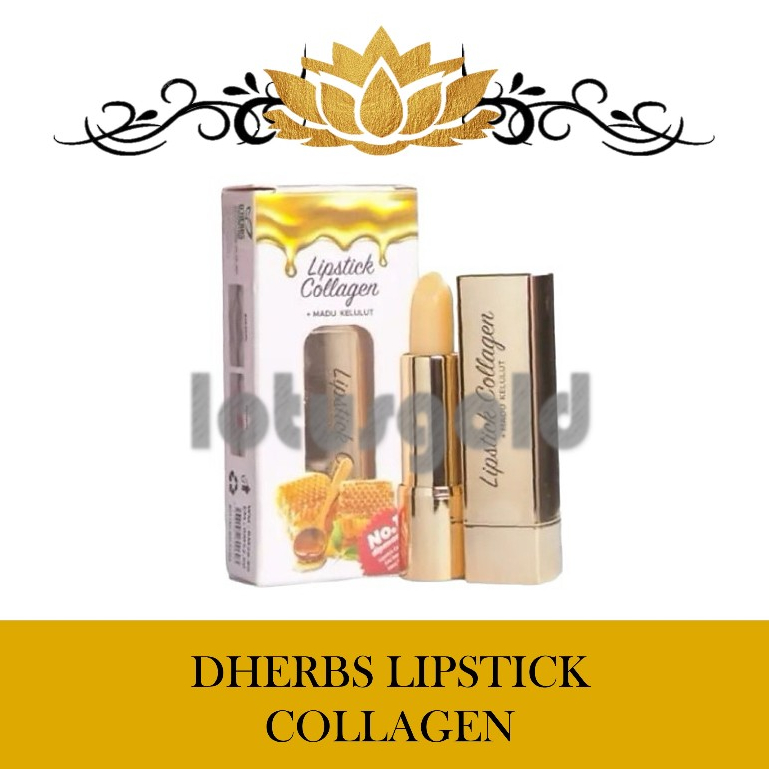 DHERBS LIPSTICK COLLAGEN | Shopee Malaysia
