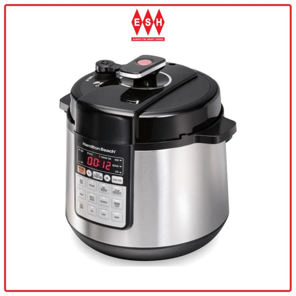 Hamilton Beach 34502-SAU 6L Multi Function Stainless Steel Pressure ...