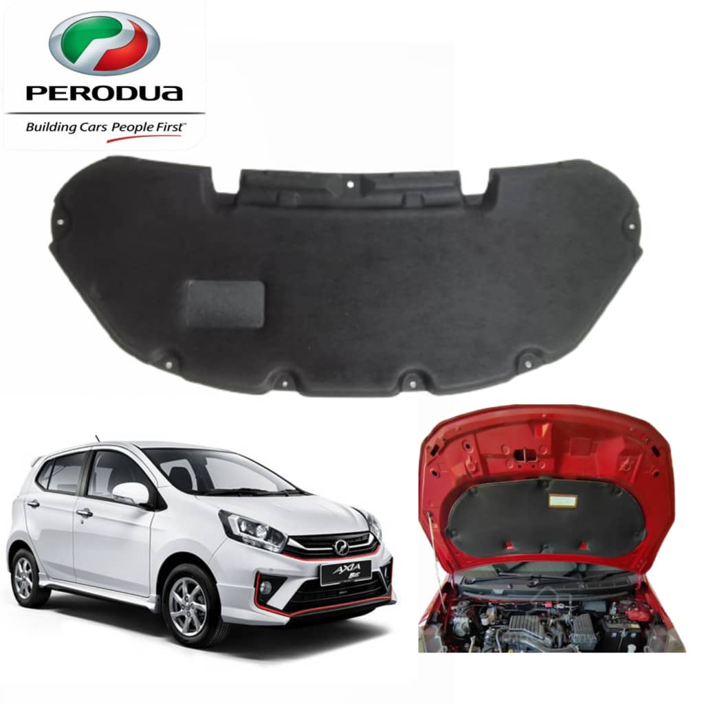 ( Original ) Perodua Axia 2014-2022 Front Bonnet Insulator / Insulator ...