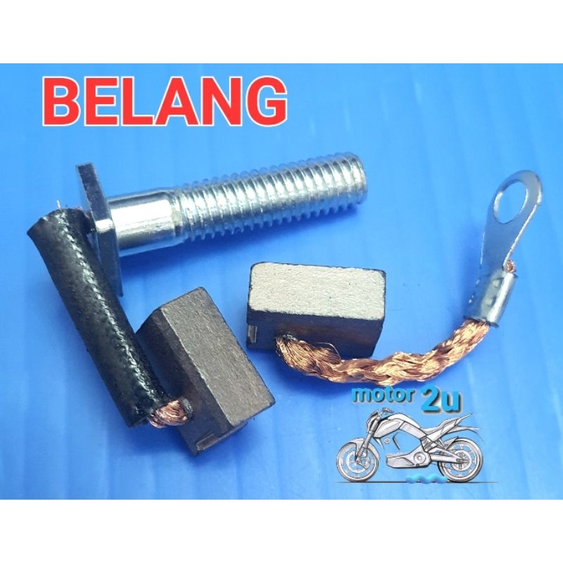 BELANG RAIDER Starter Motor Carbon Brush Set | Shopee Malaysia