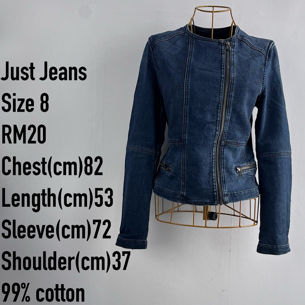 ADULT PRELOVED DENIM JACKET OUTWEAR {DOC} BUNDLE JAPAN GRED A SIZE XS ...