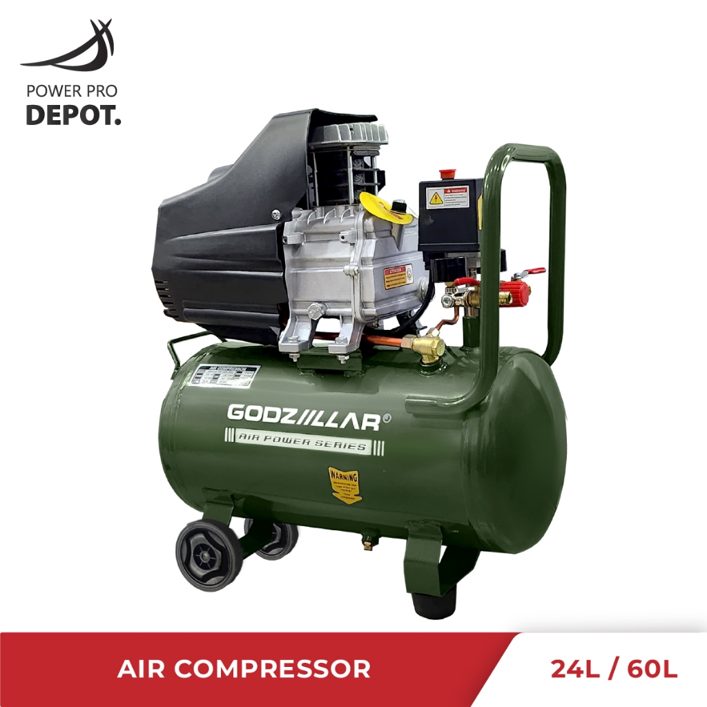 Godziillar Air Compressor ( 24L 2.5hp & 60L 3.0hp ) | Mostaz Moto Air ...