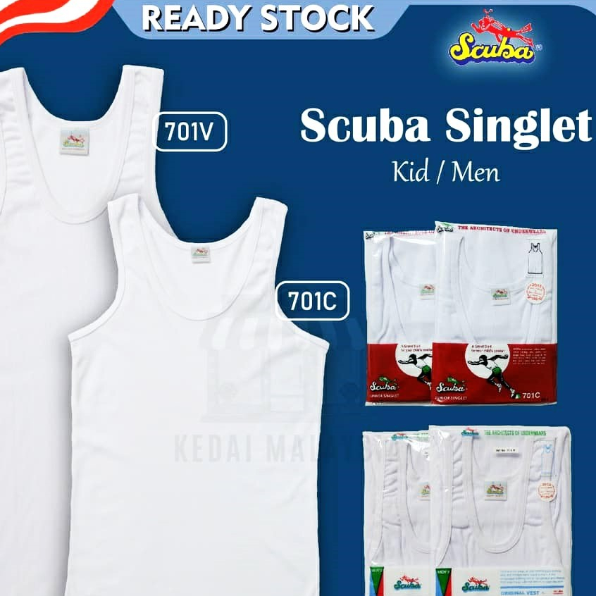 Stok Sedia Ada Ready Stock📢 SCUBA Singlet Inne Wear / Baju pemakaian ...