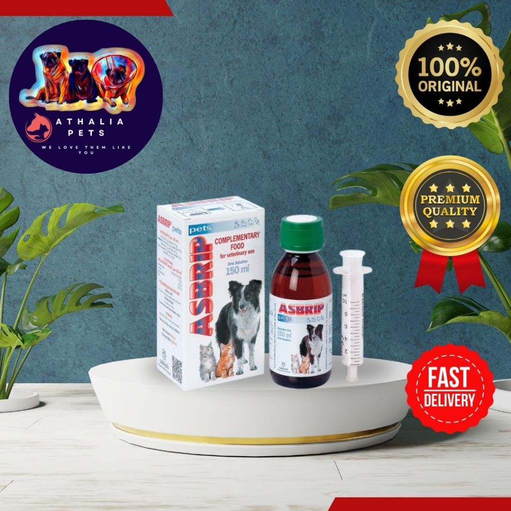 (CATALYSIS) ASBRIP Pets for Dogs & Cats 150ML / Nutritional Supplement ...