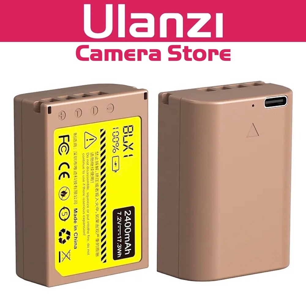 Ulanzi BLX1 USB-C Battery For Olympus Camera (2400mAh) | Shopee Malaysia