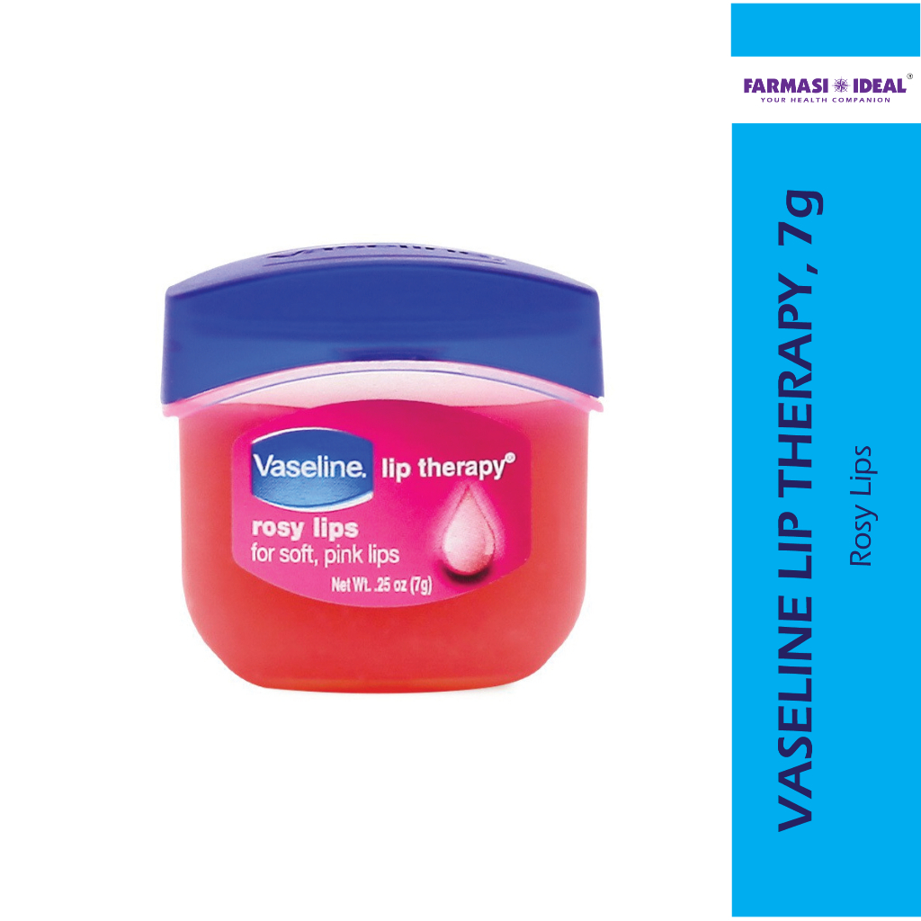 VASELINE Lip Therapy Rosy, 7g | Shopee Malaysia