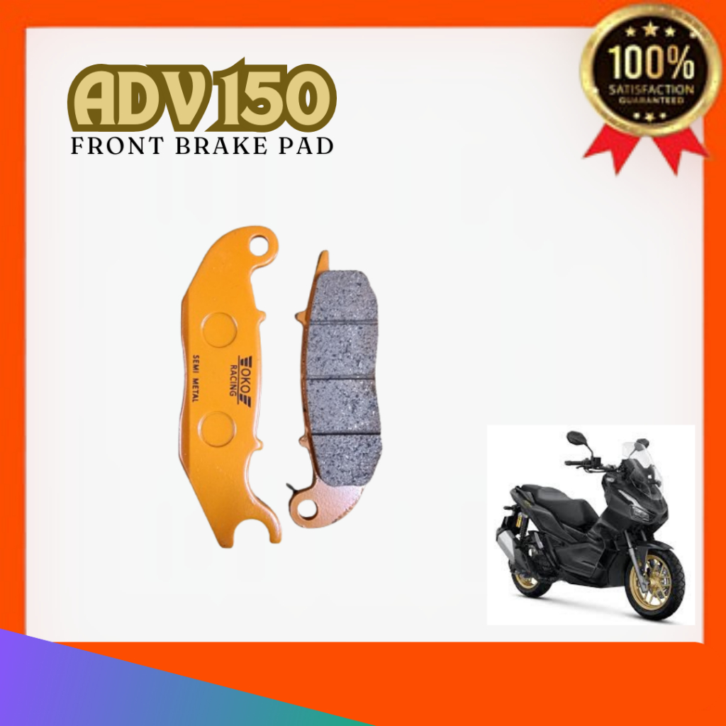 HONDA ADV 150 FRONT BRAKE PAD | Shopee Malaysia