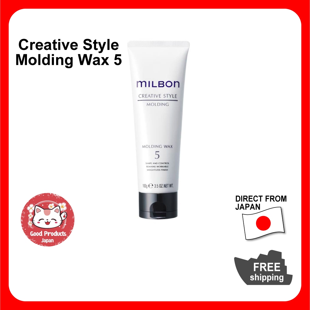 Global MILBON creative style MOLDING WAX 100g 3 / 5 / 7【Direct from Japan】 | Shopee Malaysia