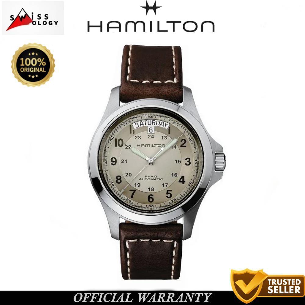 Hamilton Khaki Field King Day Date Automatic Men's H64455523 - 40MM ...