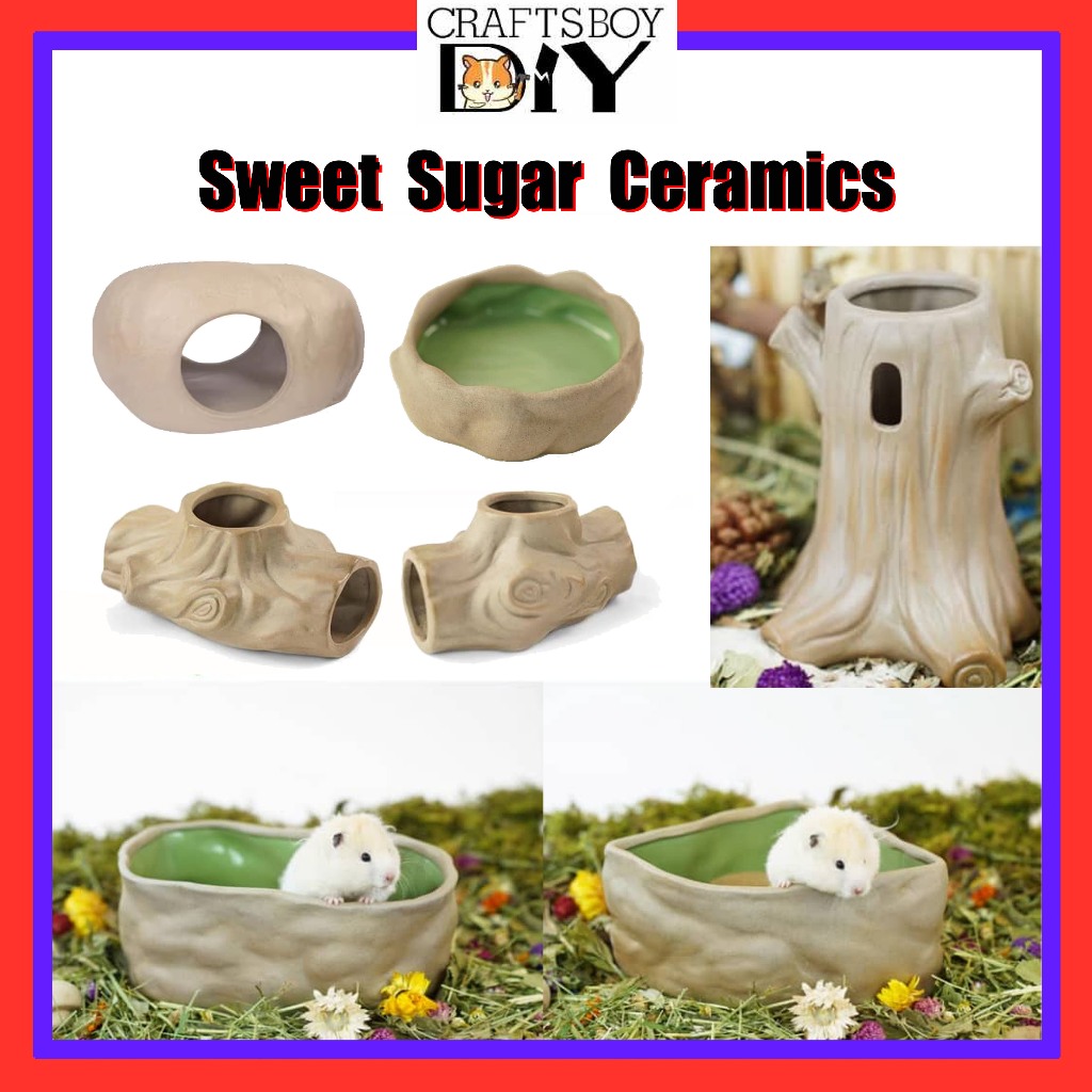 Sweet Sugar Stone Ceramic Stone Hideout Stone Peephole Stone Food Bowl ...