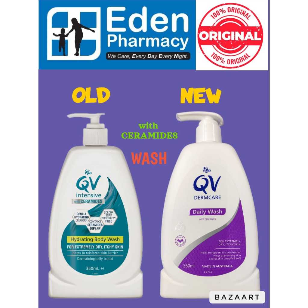 Ego QV Dermcare daily wash with ceramide / intensive Ceramides ...