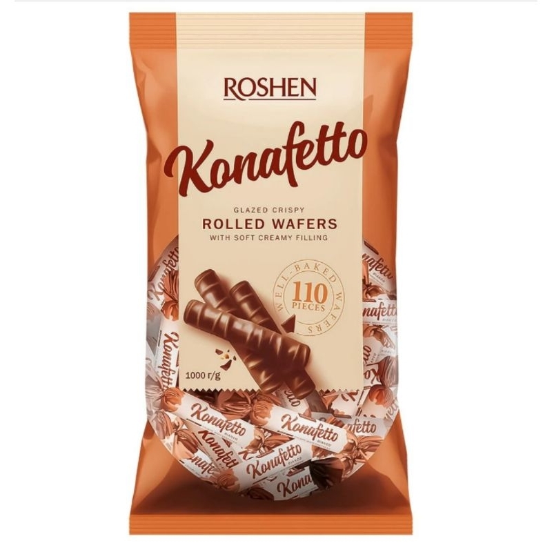 ROSHEN KONAFETTO MILKY CHOCOLATE ROLLS VIRAL | Shopee Malaysia