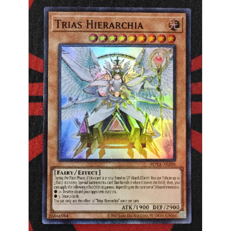 YUGIOH KONAMI ROTA-AE098 Trias Hierarchia (Super Rare) | Shopee Malaysia