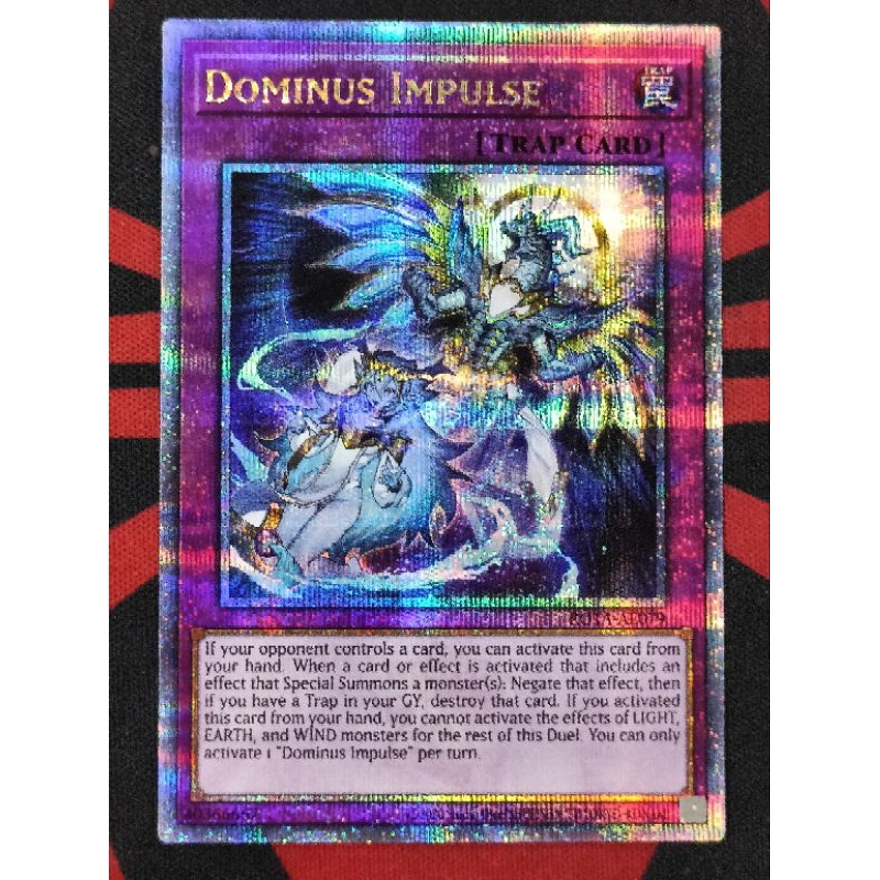 YUGIOH KONAMI ROTA-AE079 Dominus Impulse (Quarter Century Secret Rare) | Shopee Malaysia