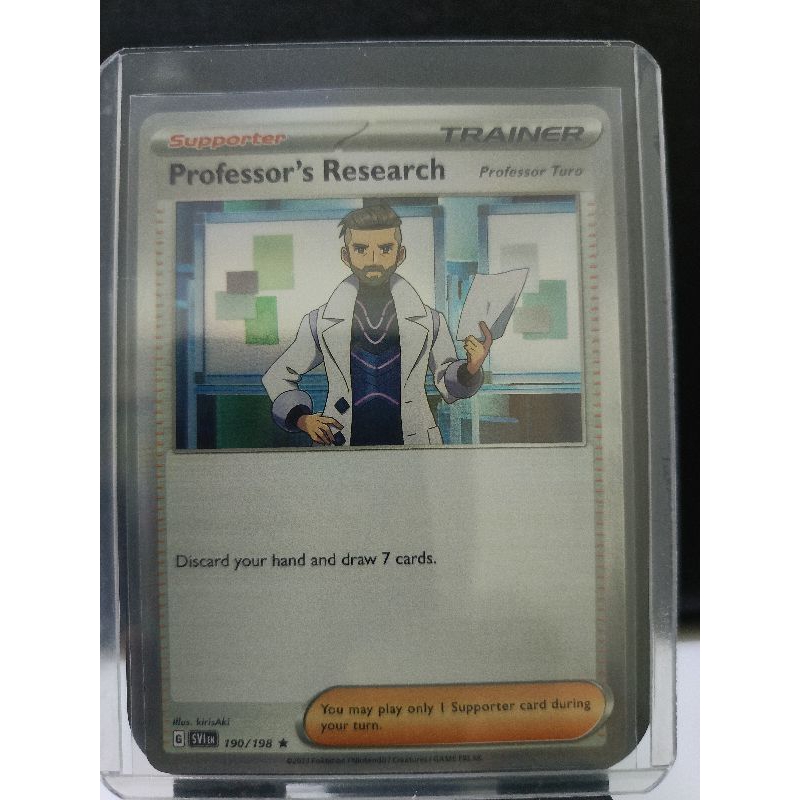 POKEMON TCG:PROFESSOR'S RESEARCH TURO (HOLO) | Shopee Malaysia