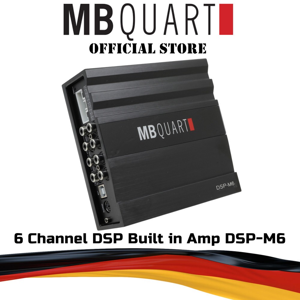 MB Quart 4 Channel DSP Digital Signal Processor Built n Amplifier DSP-M6 | Shopee Malaysia