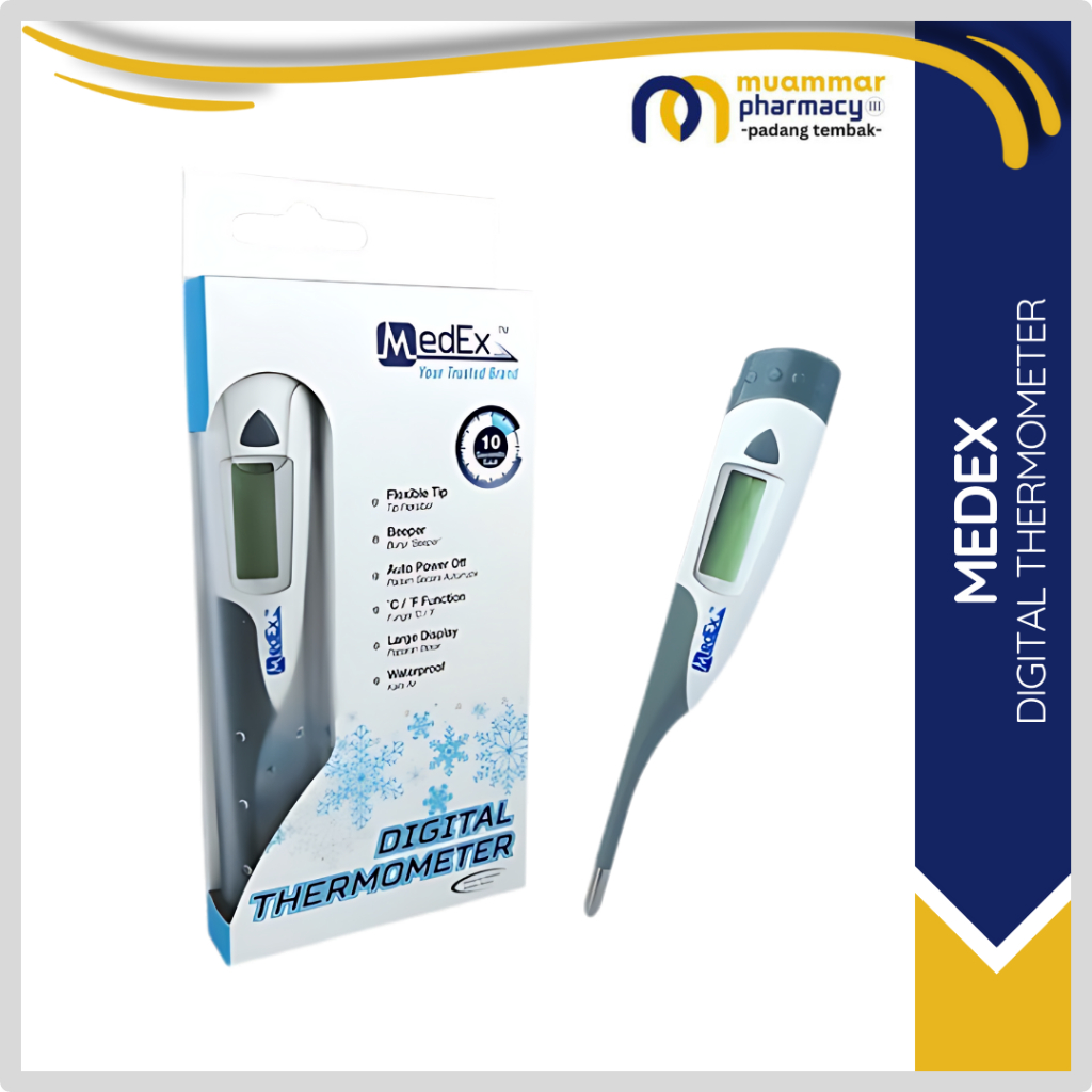 MEDEX DIGITAL THERMOMETER | Alat Cek Suhu | 1pcs | Shopee Malaysia