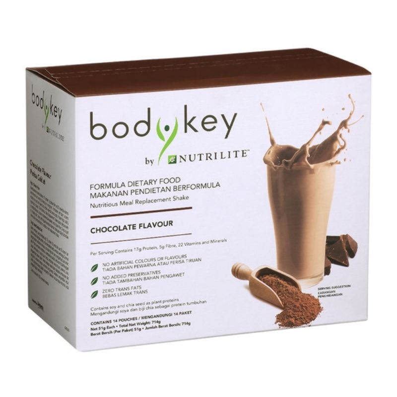 BodyKey by Nutrilite Meal Replacement Shake (Chocolate) | Shopee Malaysia