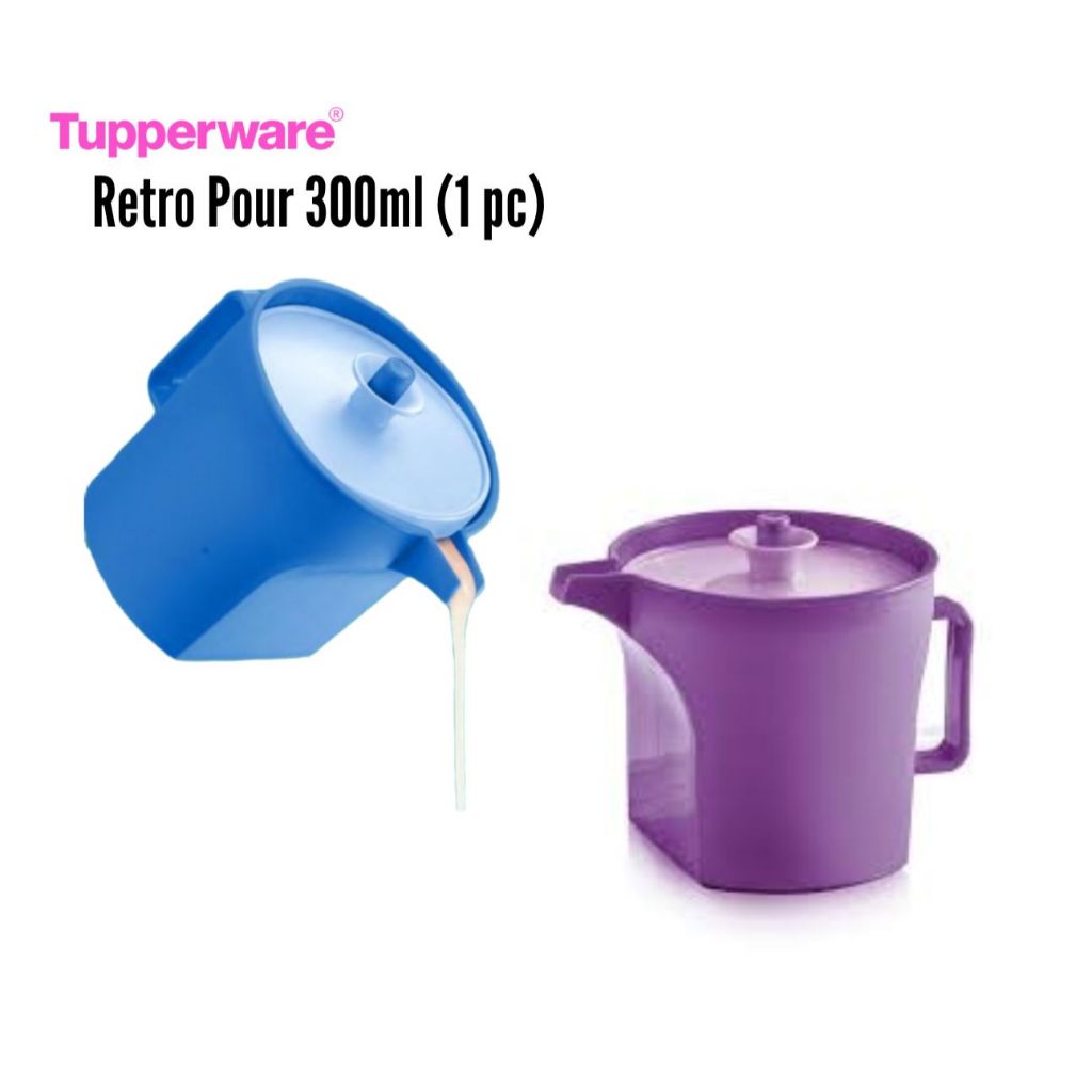 Tupperware Creamer Dreamer Retro Pourer 300ml Bekas Simpan Susu Pekat ...