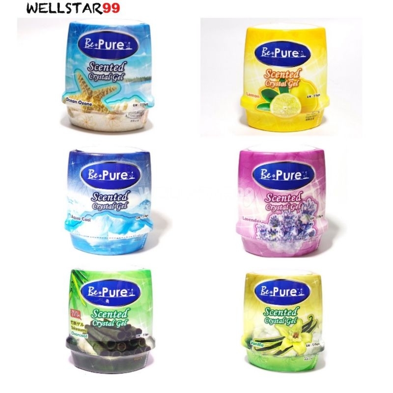 Be pure scented crystal gel 210g | Shopee Malaysia