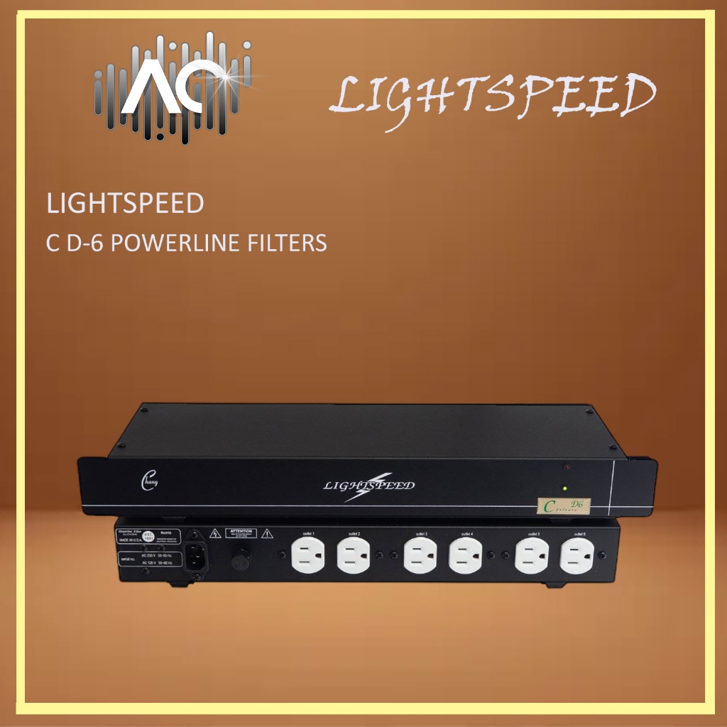 LightSpeed C-D6 Powerline Filters | Shopee Malaysia