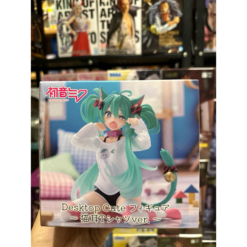 Taito Dekstop Cute Hatsune Miku Cat Figure | Shopee Malaysia