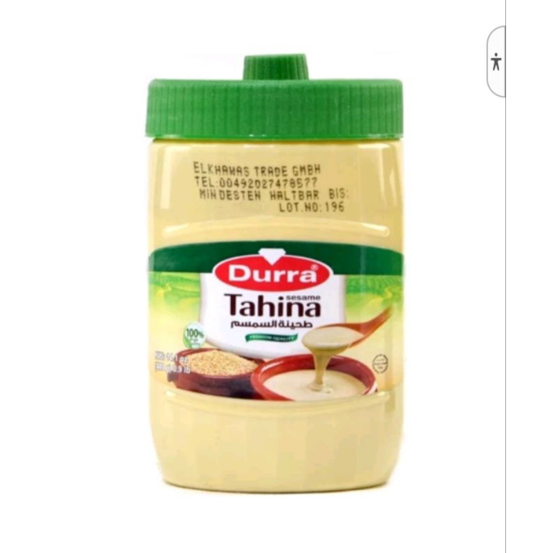 Tahina Ground Sesame Paste Durra Tahini Sauce 800g/400g | Shopee Malaysia