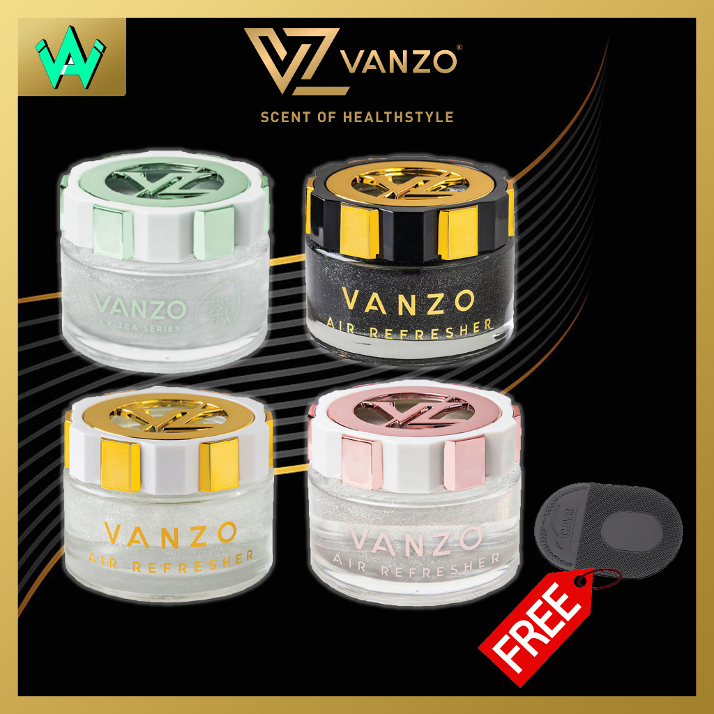 Vanzo Car Perfume Air Freshener Cloud Mist Tea 伯牙绝弦汽车香水茶香 Minyak Wanyi ...