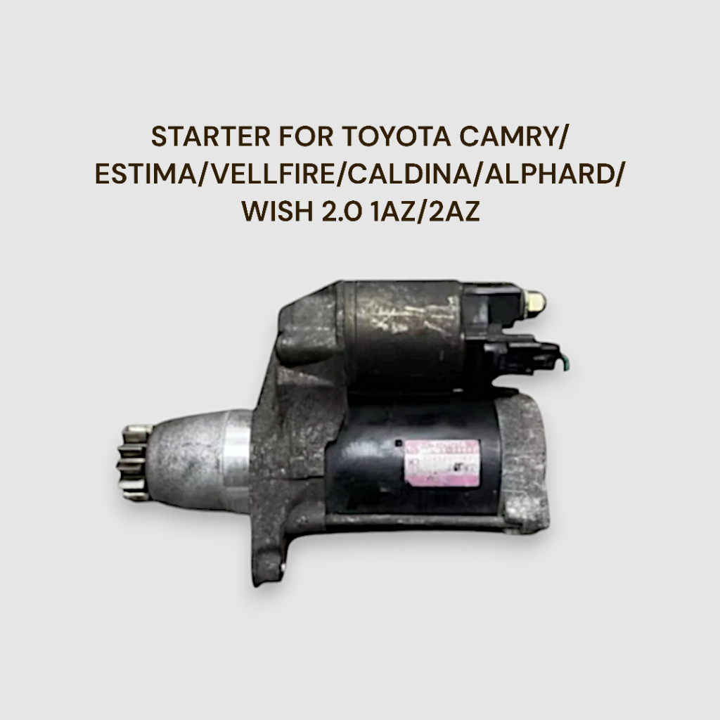 STARTER FOR TOYOTA CAMRY/ESTIMA/VELLFIRE/CALDINA/ALPHARD/WISH 2.0 1AZ ...