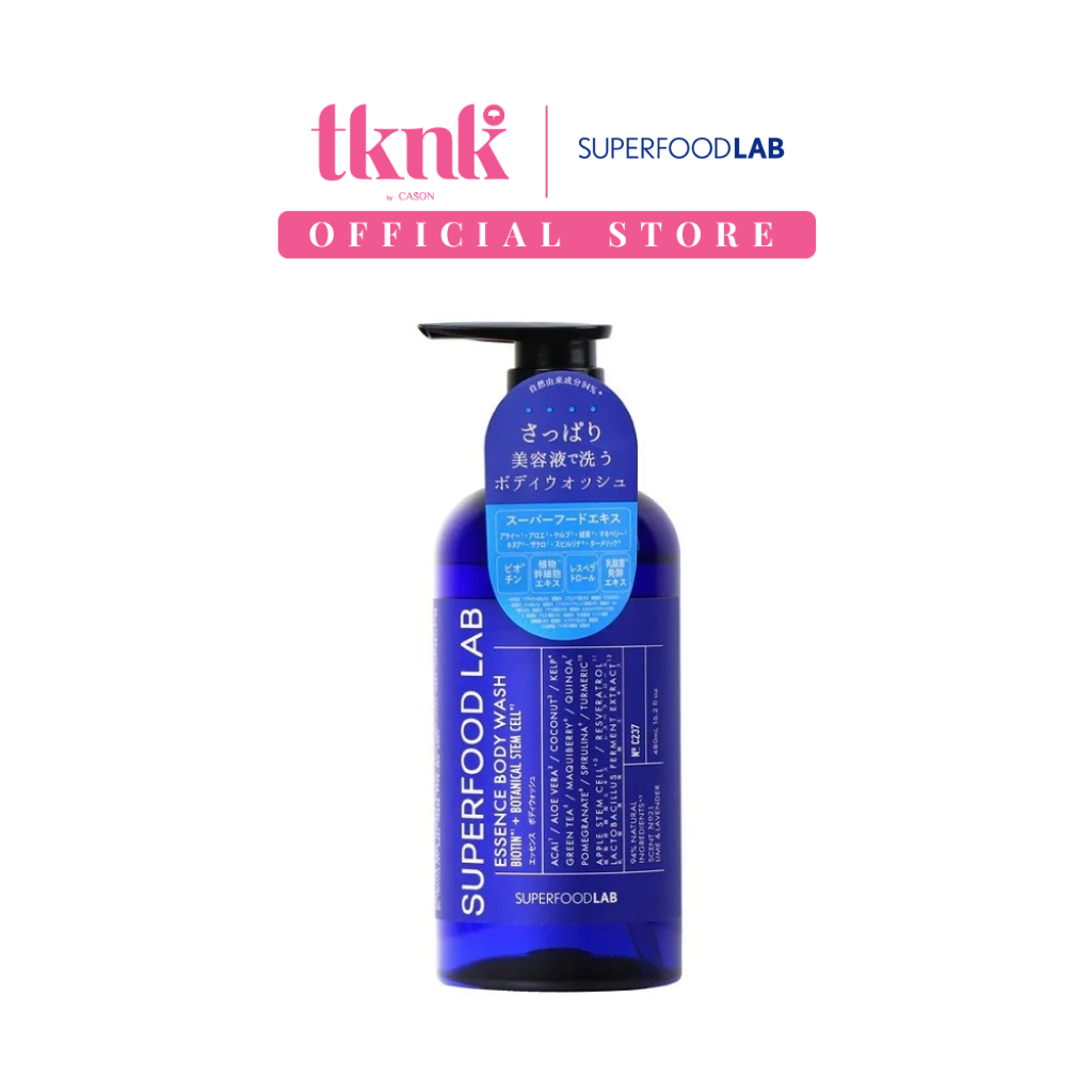 Superfood Lab Biotin Essence Body Wash (480ml) | Shopee Malaysia