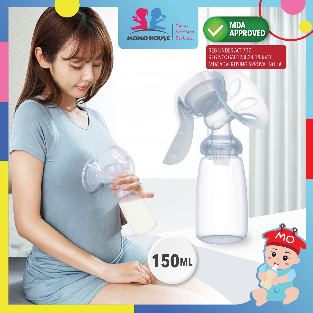 Real Bubee Breast Pump Manual Pam Susu Baby Breast Milk Pumps ...