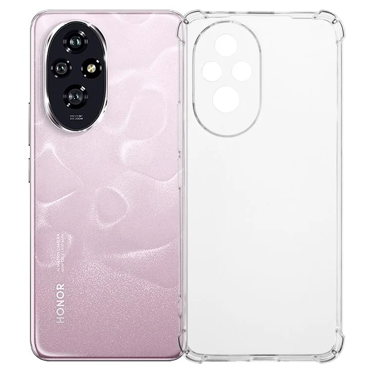 Bumper Shockproof Transparent Soft TPU Silicon Casing For Honor 200 5G ...