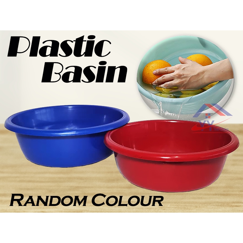 【Century】 Round Plastic Basin/Multipurpose Wash Basin/Round Storage ...