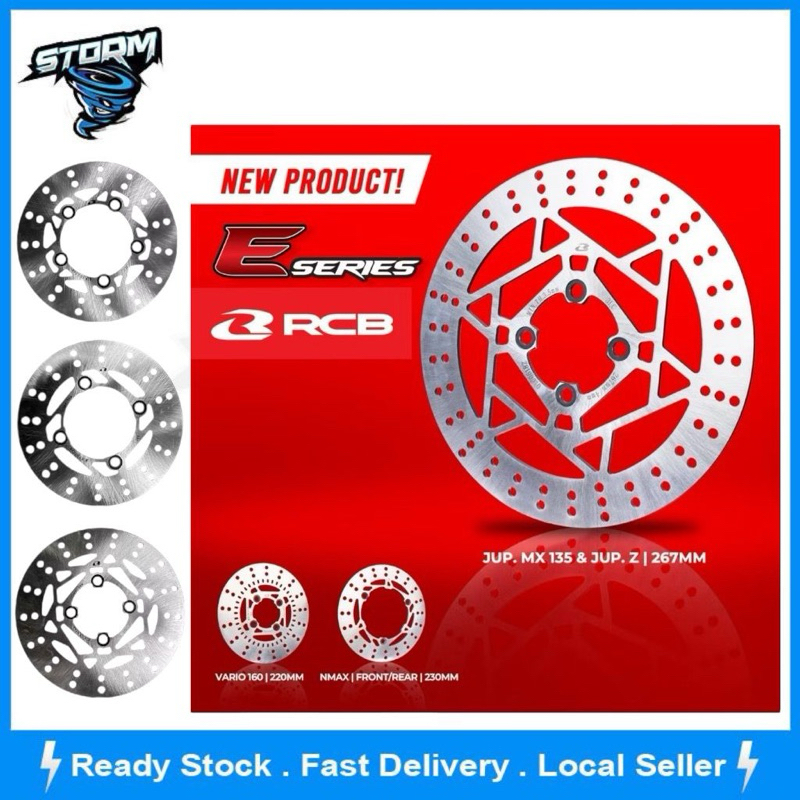 RCB (BULAT) E2 SERIES FRONT REAR DISC PLATE VARIO150 VARIO160 LC135 FI ...