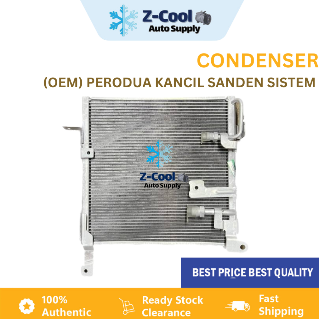 Aircond Condenser Perodua Kancil Sanden System | Shopee Malaysia