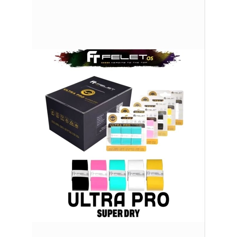 Felet Ultra Pro Super Dry Overgrip | Shopee Malaysia