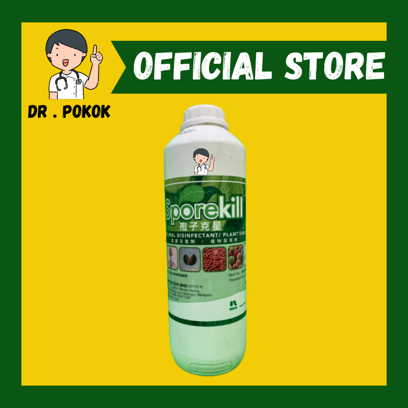 [ORIGINAL] 1L NUFARM SPOREKILL DISINFECTANT PEMBASMI POKOK SARI KUMAN ...
