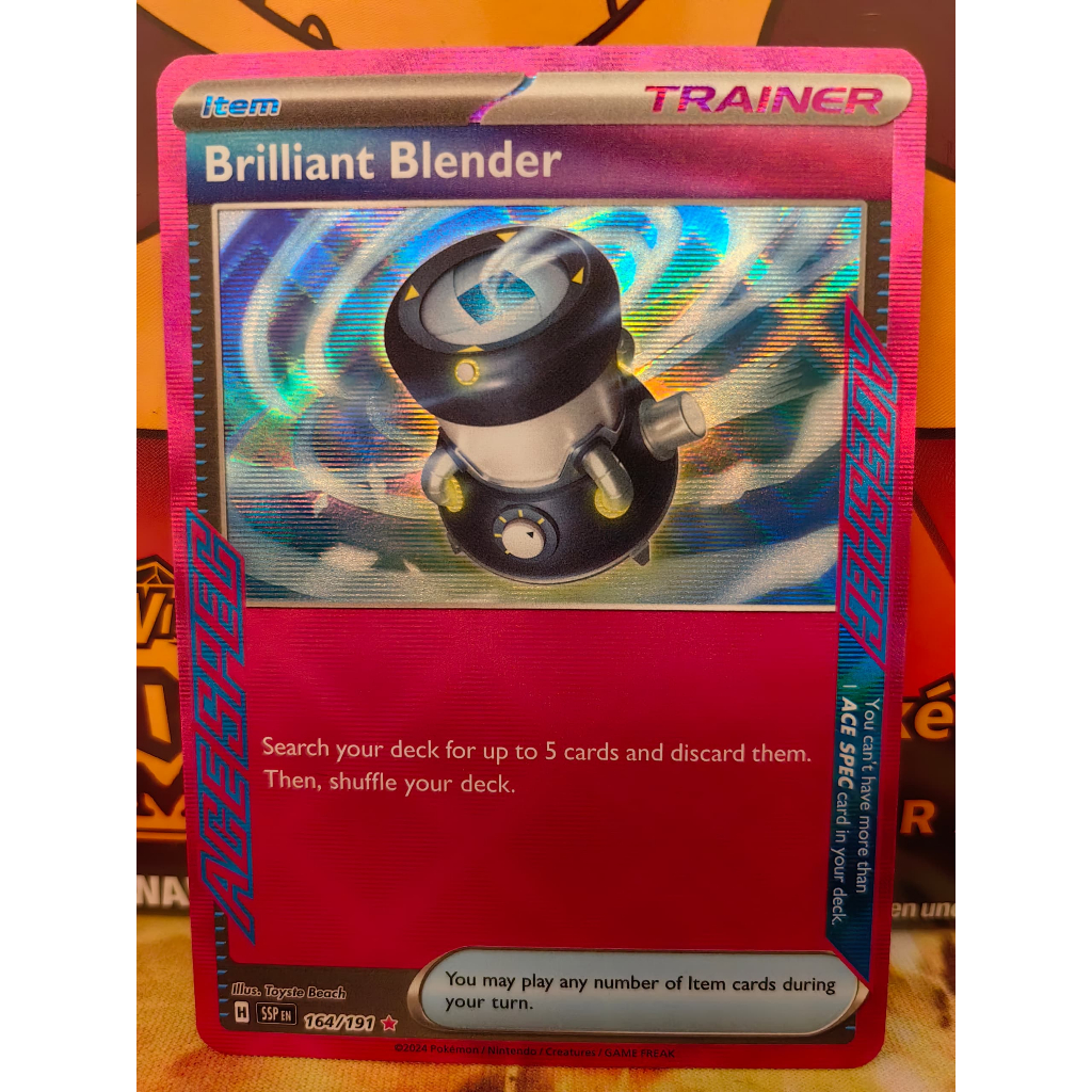 [Pokemon TCG Singles] SV08 Surging Sparks - (Ace Spec Single) - Pokemon ...